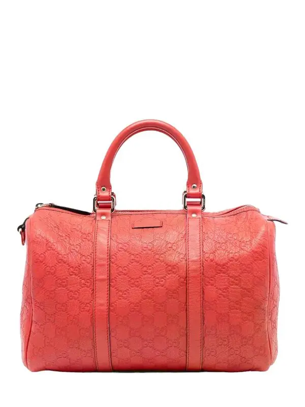Gucci 2016-2026 Medium Sima Joy Boston Bag - Orange