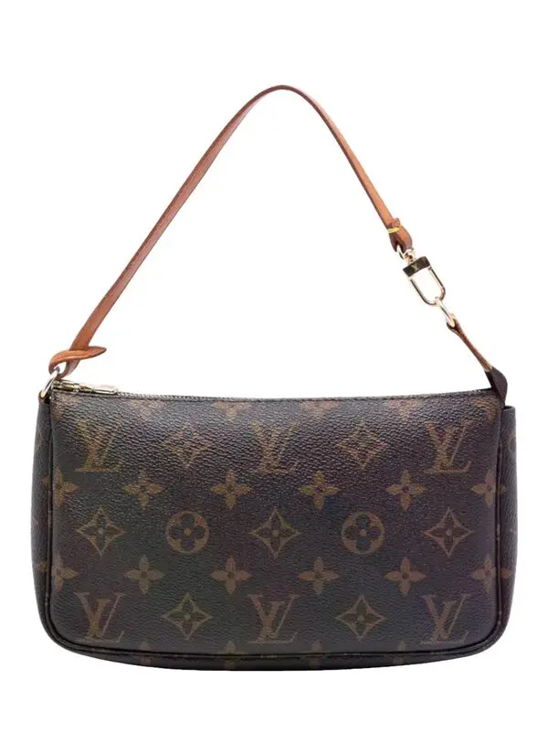 LOUIS VUITTON 1999 Monogram Pochette Accessoires - Brown