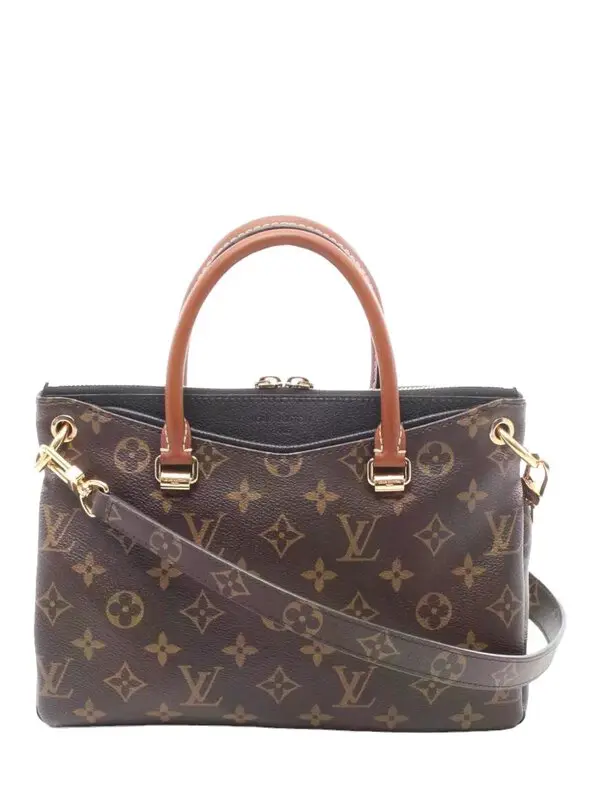LOUIS VUITTON 2015 Monogram Pallas Bb Satchel - Brown