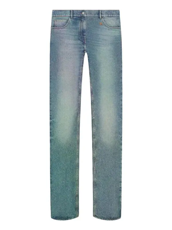 COURREGES Round Helm Jeans - Blue