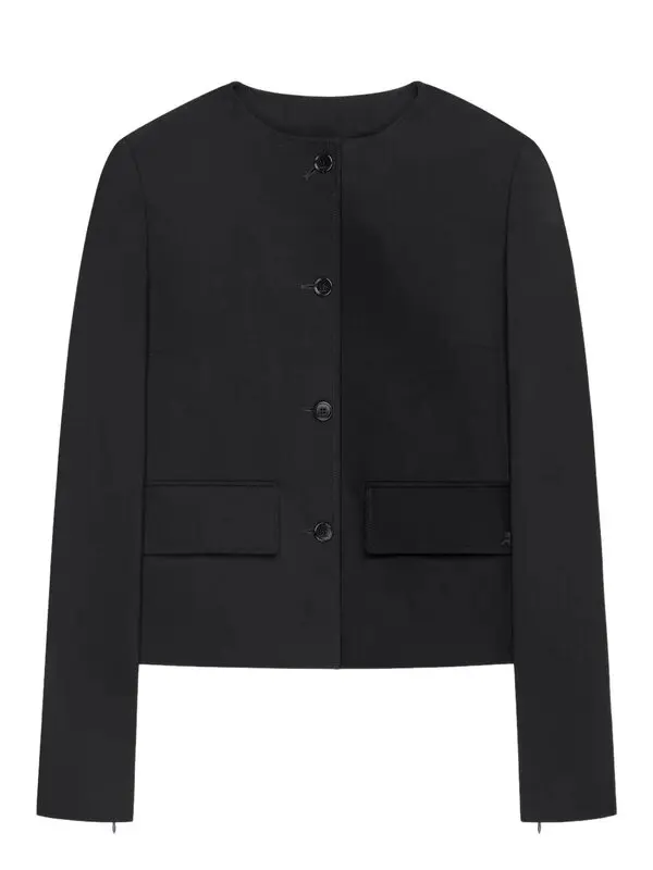 COURREGES Two-pocket Jacket - Black