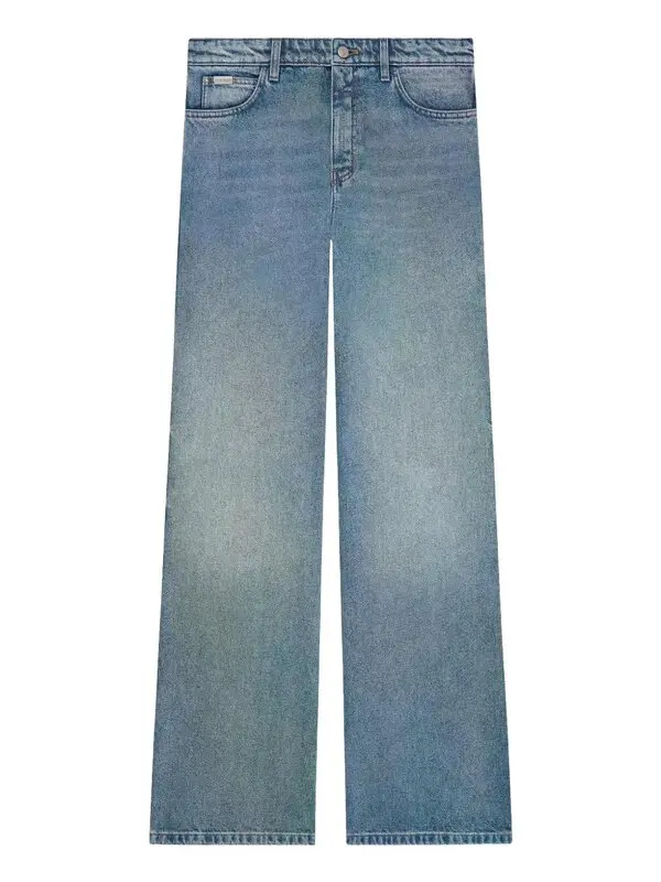 COURREGES Hammer Pocket Baggy Trousers - Blue