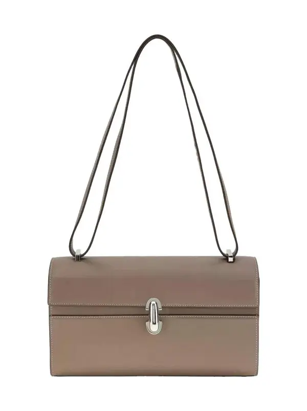 Savette Symmetry Leather Shoulder Bag - Neutrals