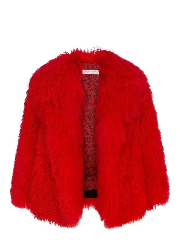 Philosophy Di Lorenzo Serafini Textured Long-sleeved Coat - Red