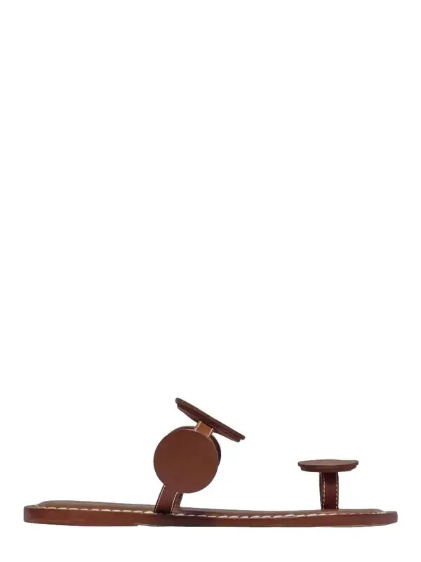 Bernardo Round-toe Sandals - Brown