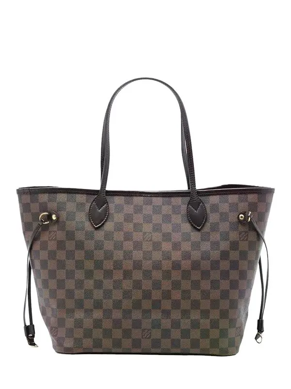 LOUIS VUITTON 2009 Damier Ebene Neverfull Mm Tote Bag - Brown