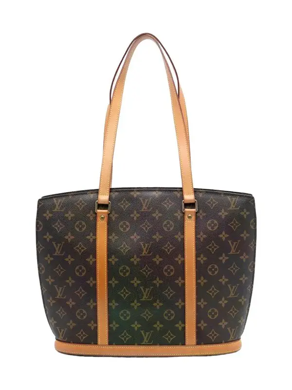 LOUIS VUITTON 2004 Monogram Babylone Tote Bag - Brown