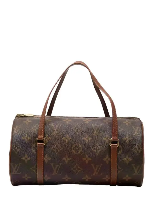 LOUIS VUITTON 2002 Monogram Papillon 26 Handbag - Brown