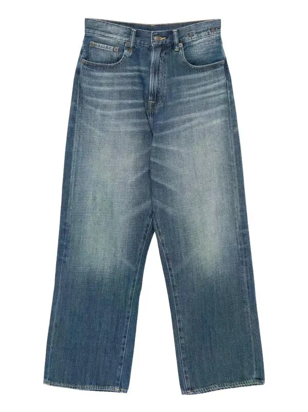 R13 Venti Straight-leg Jeans - Blue