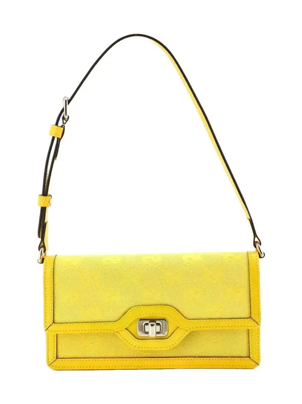 Gucci Luce Gg Canvas Mini Shoulder Bag - Yellow
