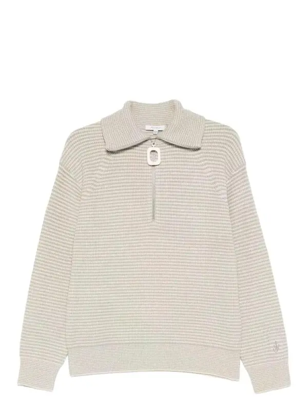 JW Anderson Half-zip Sweater - Neutrals