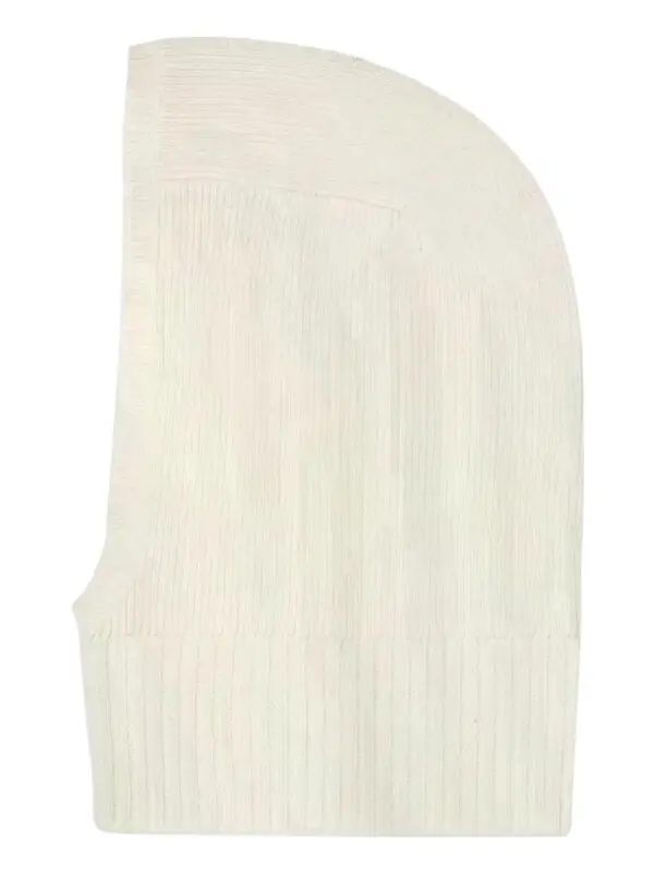 Eric Bompard Ribbed Hood - Neutrals