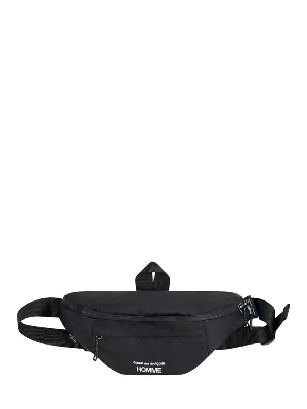 Comme Des Garçons Logo Belt Bag - Black