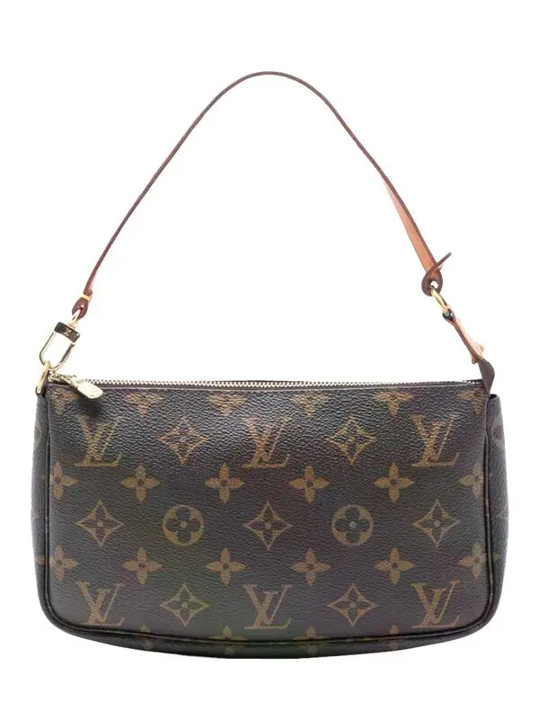 LOUIS VUITTON 2000 Monogram Pochette Accessoires - Brown