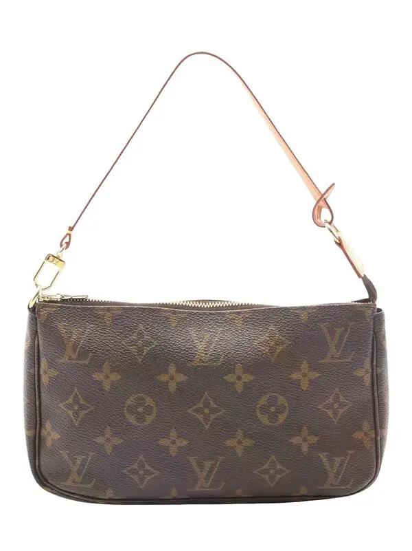 LOUIS VUITTON 2000 Monogram Pochette Accessoires - Brown