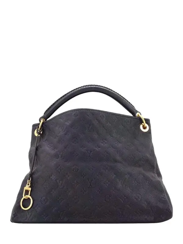 LOUIS VUITTON Artsy Mm Hobo Bag Monogram Empreinte Leather - Blue