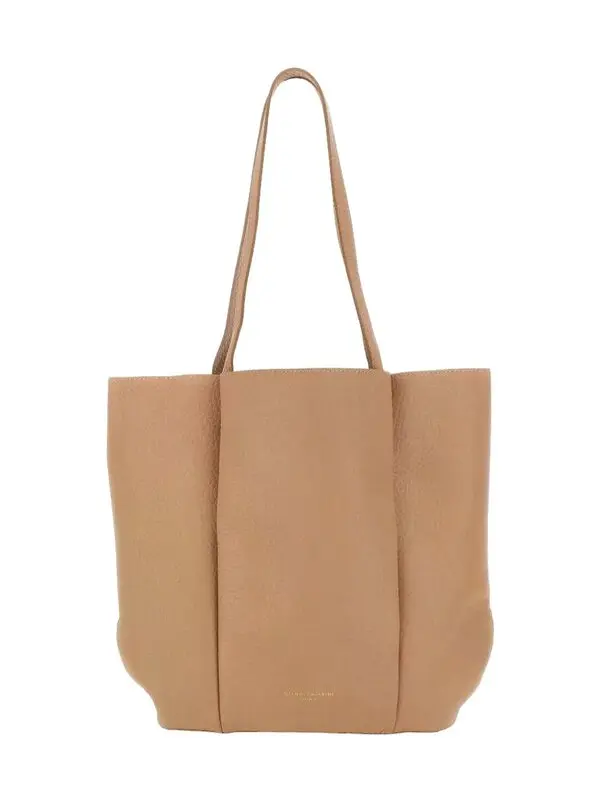 GIANNI CHIARINI Lily Leather Tote Bag - Neutrals
