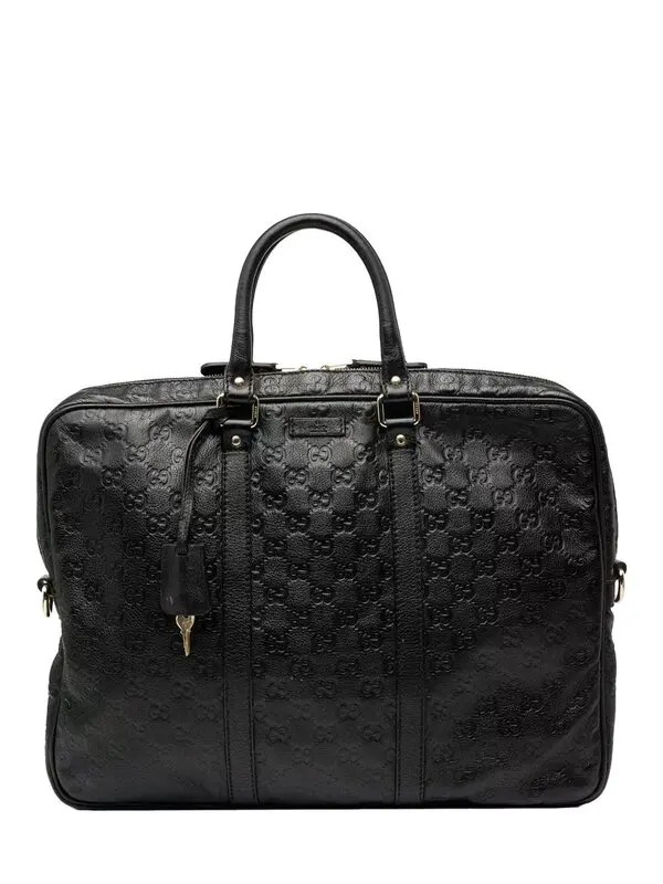Gucci 2000-2015 Sissima Business Bag - Black
