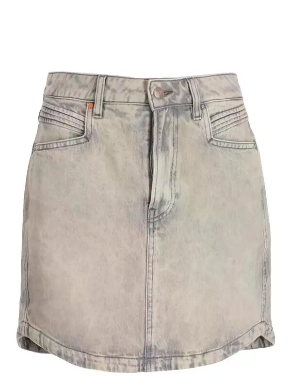 BOSS Denim Mini Skirt - Grey