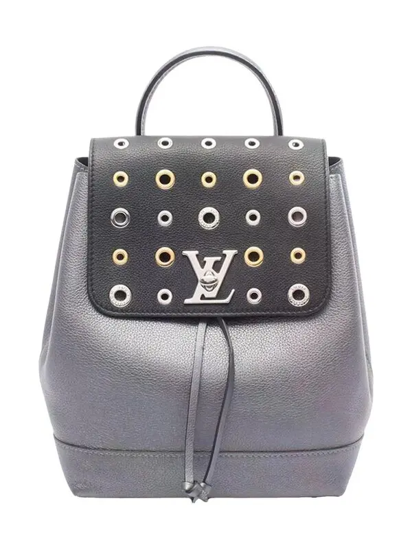 LOUIS VUITTON 2016 Lockme Backpack - Grey