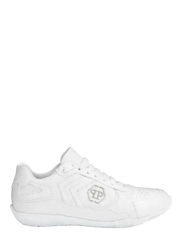 Philipp Plein Cocco Logo Low-top Sneakers - White