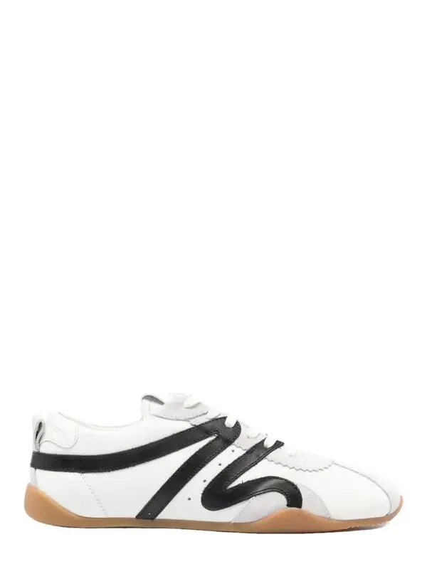 GIUSEPPE ZANOTTI Logo-appliqué Low Top Sneakers - White