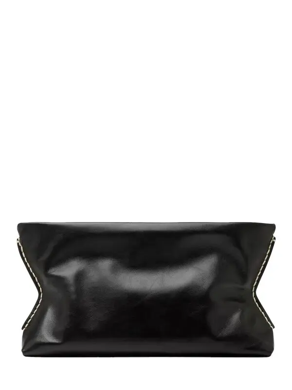 Marsèll Dipi Stitched Clutch - Black