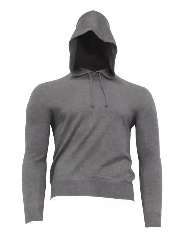 Ralph Lauren Hooded Long-sleeve Sweater - Grey