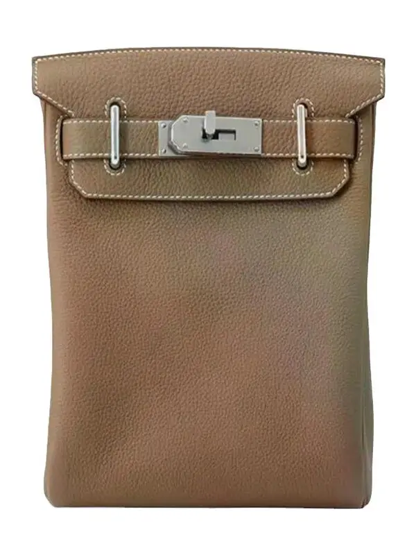 Hermès Togo Kelly Hac A Dos Pm Backpack - Brown