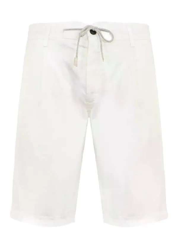 Eleventy Drawstring-fastening Shorts - White