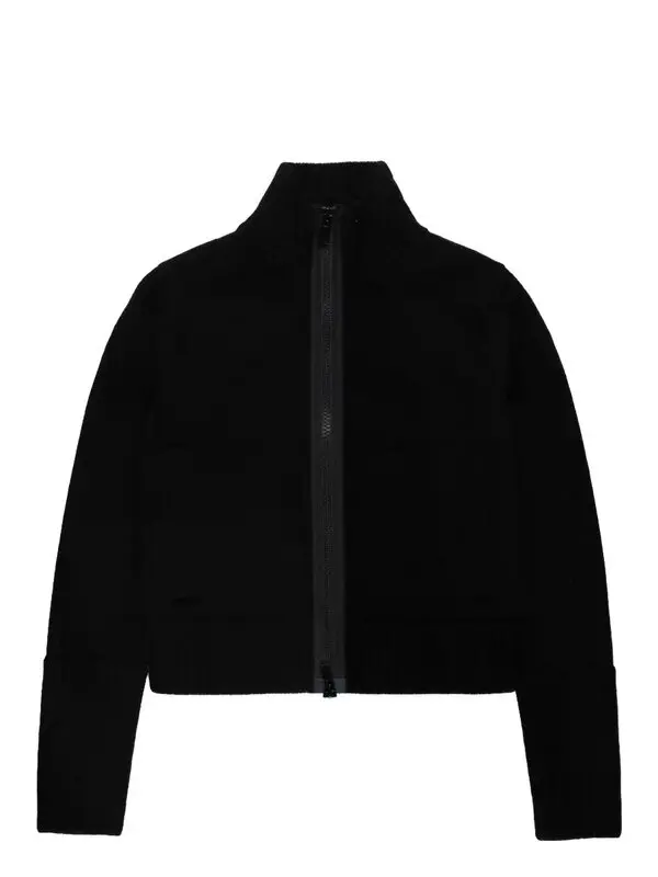 Sacai Zip-up Cardigan - Black