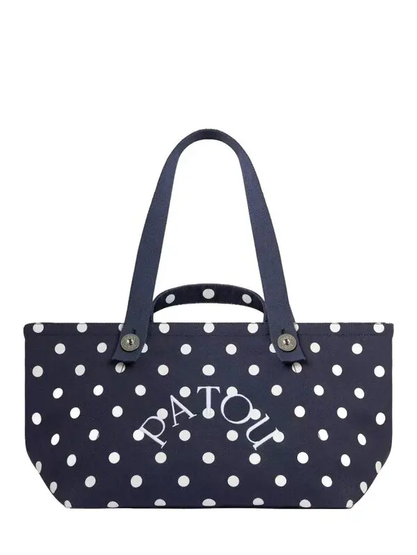 Patou Pm Trapeze Tote - Blue
