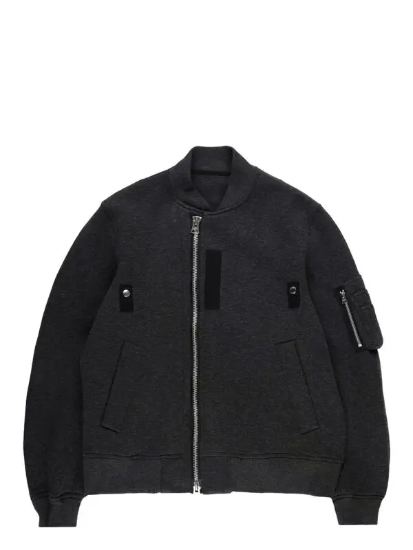 Sacai Zip-up Jacket - Grey