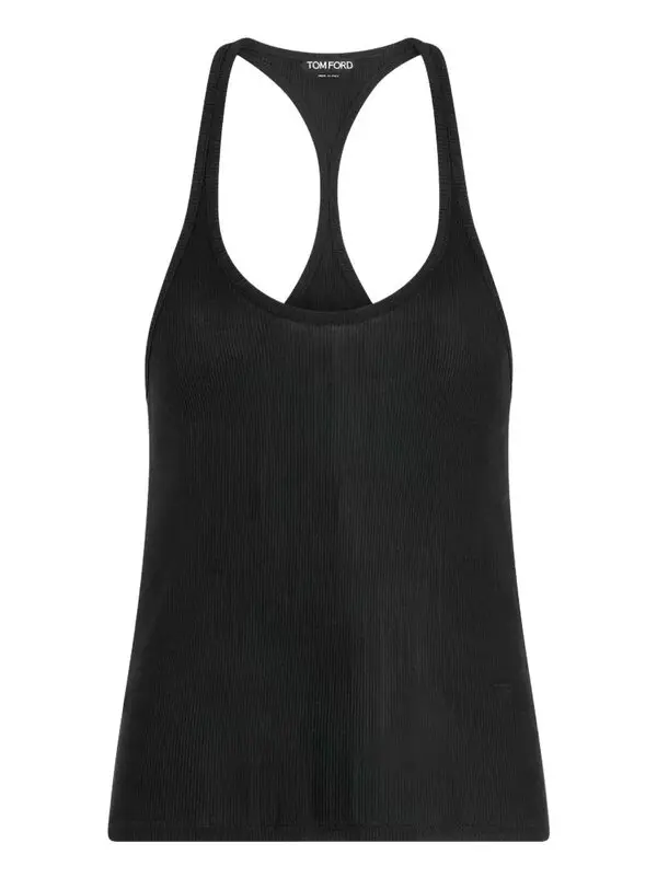 TOM FORD Racerback Tank Top - Black