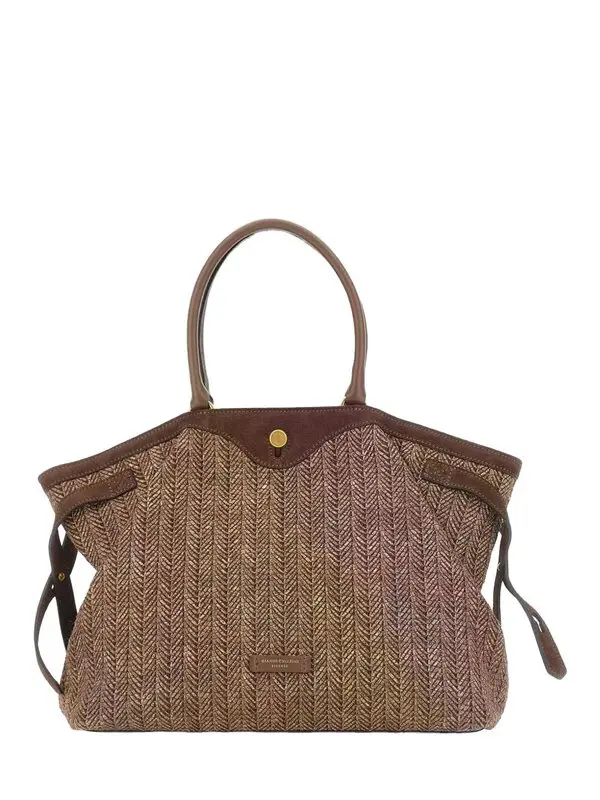 GIANNI CHIARINI Claudette Zip-fastening Shoulder Bag - Brown