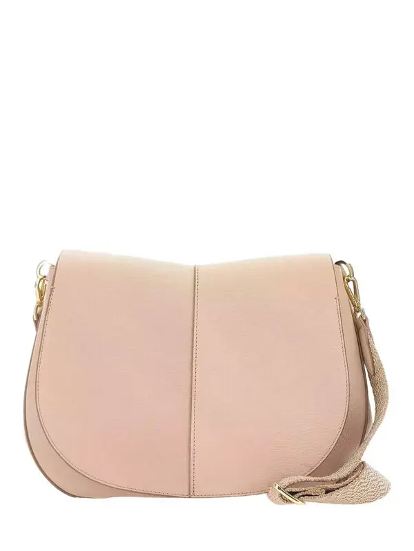 GIANNI CHIARINI Helena Small Leather Shoulder Bag - Pink