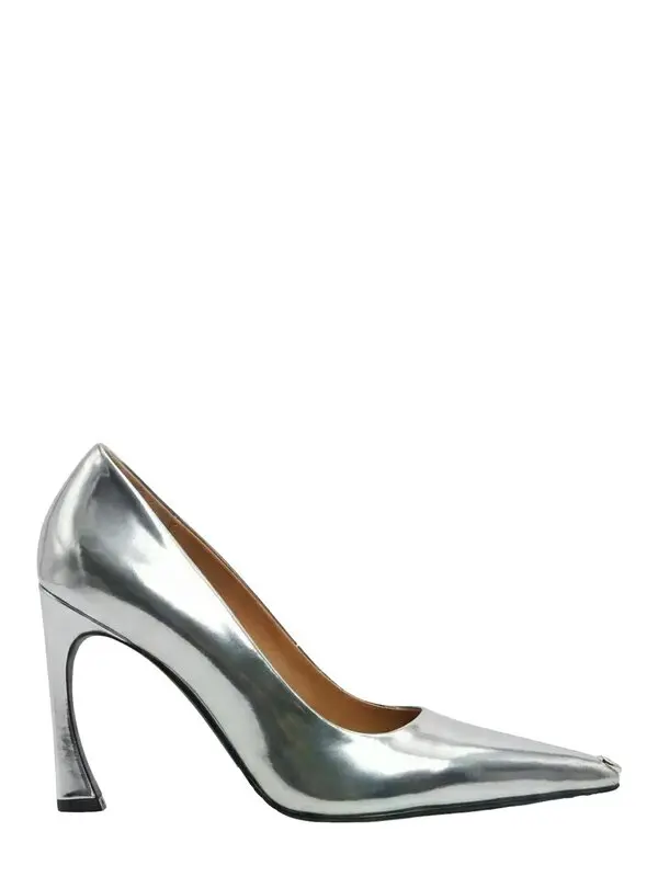 MARINE SERRE Ms Kiss Pumps - Silver