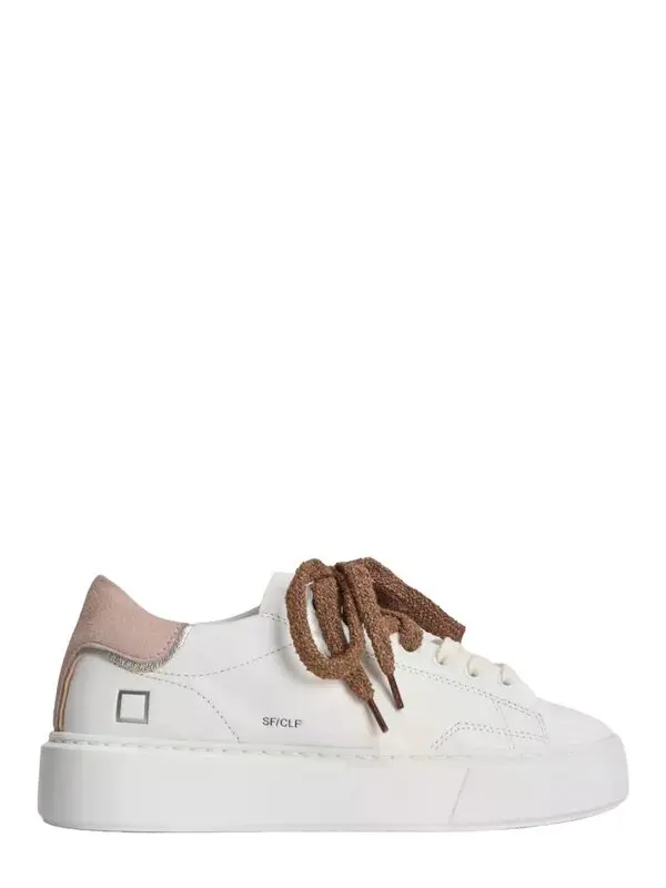 D.a.t.e. Sfera Lace-up Platform Sneakers - White