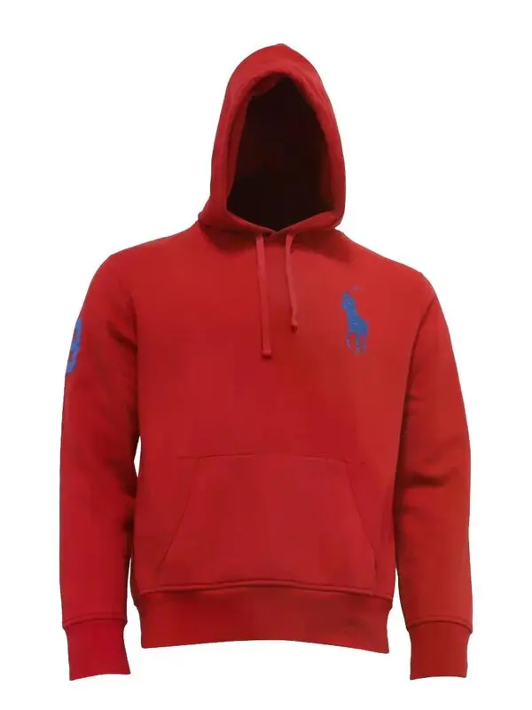 Ralph Lauren Fleece Hoodie - Red