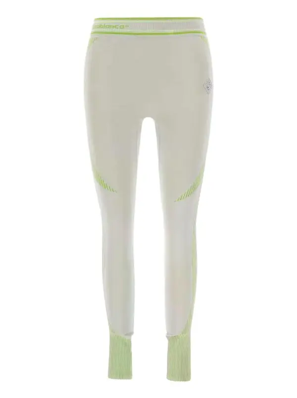Casablanca Logo-patch Leggings - Neutrals