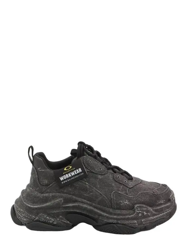 Balenciaga Triple S Faded Sneakers - Grey