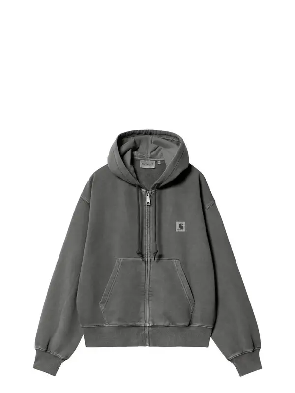 Carhartt Work In Progress Nelson Zip-up Hoodie - Grey