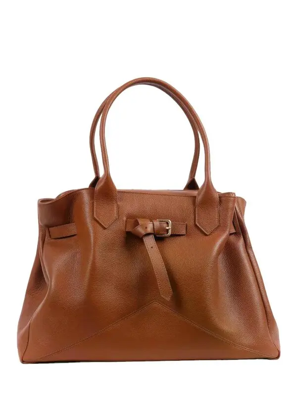 BALLANTYNE Leather Tote Bag - Brown