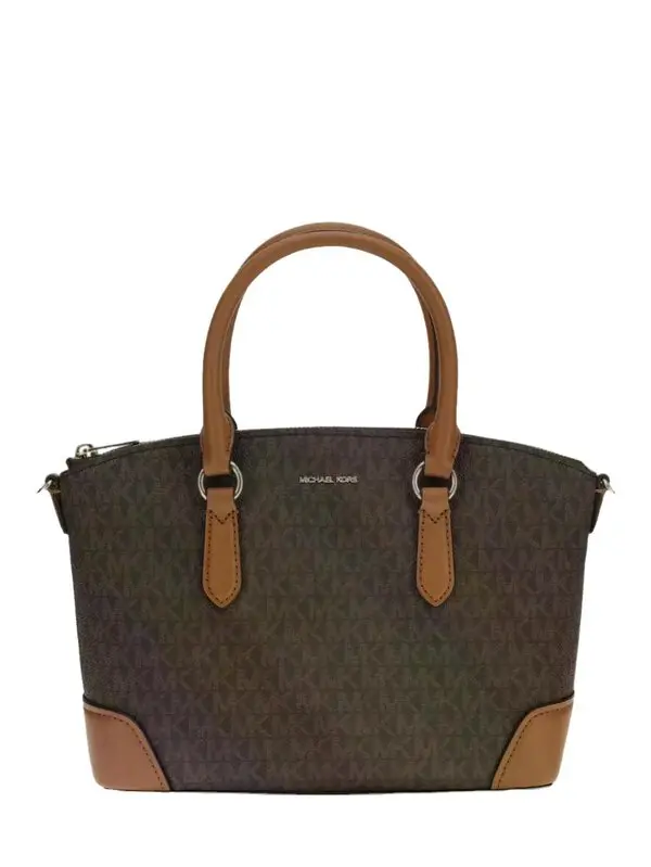 Michael Kors Logo Printed Tote Bag - Brown