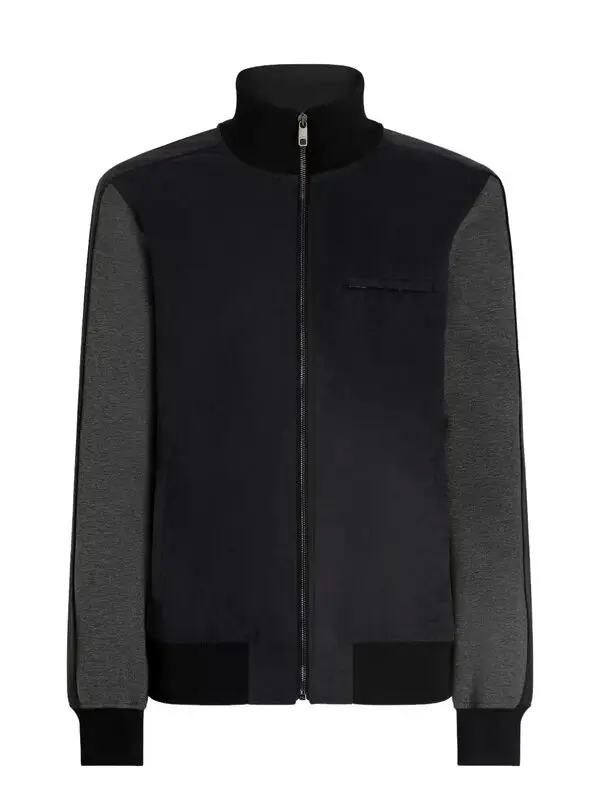 Dolce & Gabbana Zip-up Sweatshirt - Black