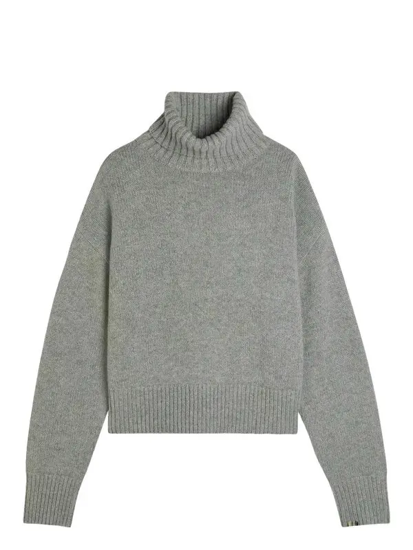 EXTREME CASHMERE X Roll-neck Cashmere Sweater - Grey