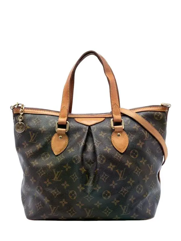 LOUIS VUITTON 2013 Monogram Palermo Pm Satchel - Brown