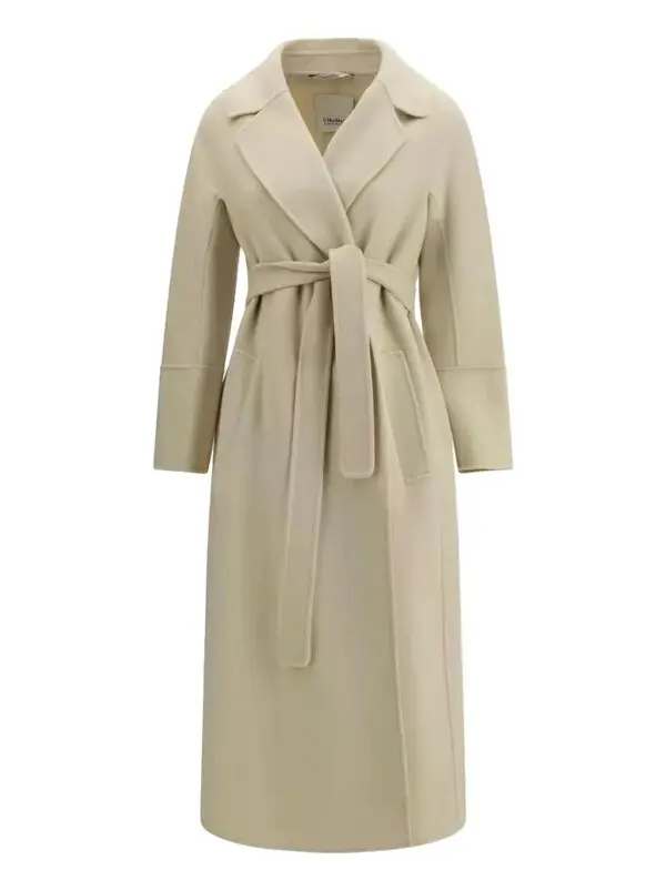 Max Mara Smmelisa Belted Coat - Neutrals
