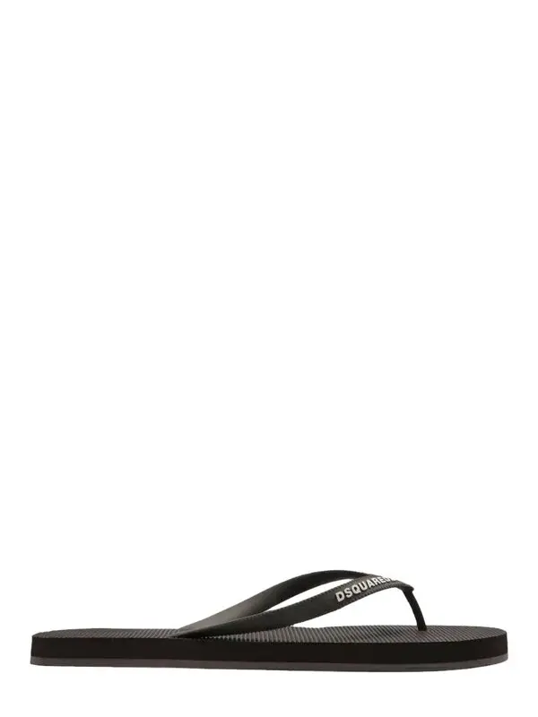 Dsquared2 Logo-print Flip-flops - Brown