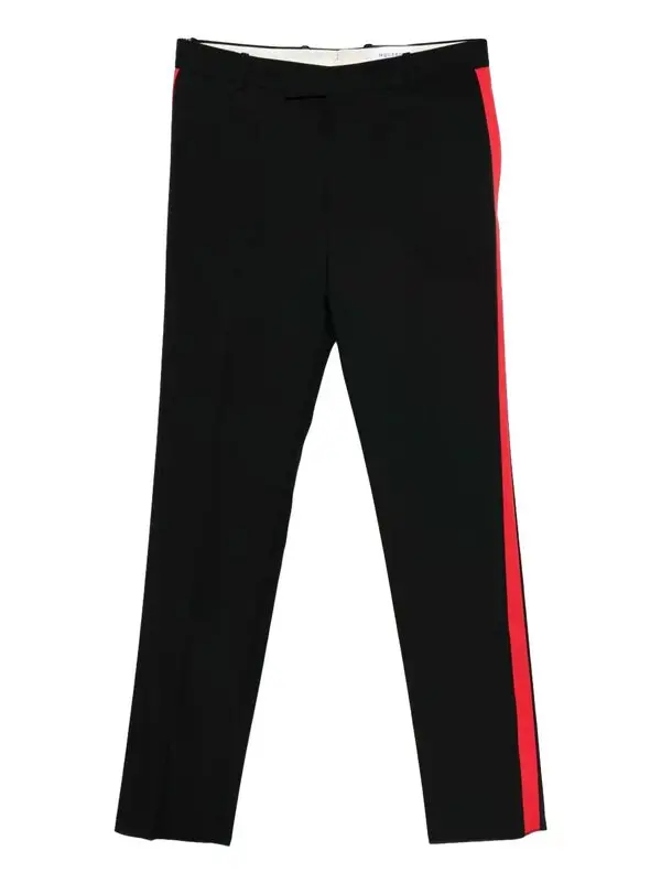 Alexander McQueen Side Stripe Trousers - Black